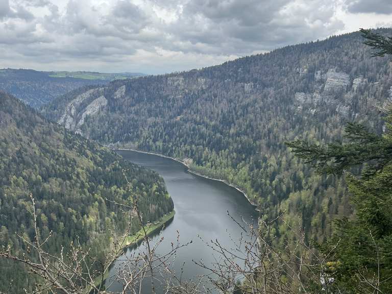 Lac de Moron and côtes de Moron via le saut du Doubs — loop from Les ...