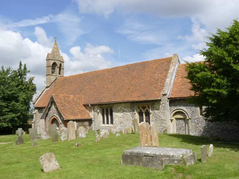 Giro ad anello di Warren Hill Farm e St Mary the Virgin da Ipsden ...
