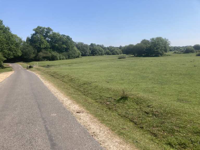 Bransgore, Burley & New Milton loop from Christchurch — New Forest ...