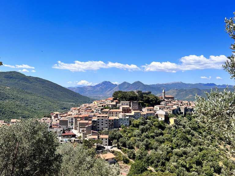 Lago di Gallo Matese desde Venafro - ruta en circuito | Ruta en bici de ...