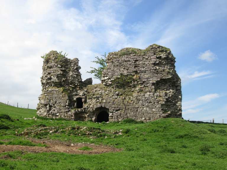 Giro di Lammerside Castle e Wharton Hall da Pendragon Castle ...