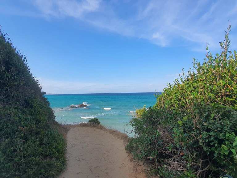 Strand Baia dei Turchi, Otranto: MTB-routes en trails | Komoot