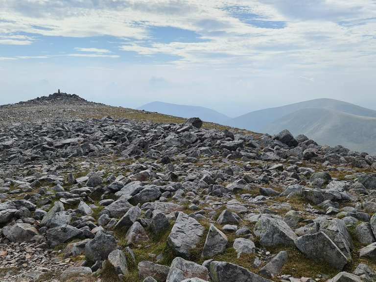 Càrn nan Gabhar from Loch Moraig trail-running loop — Cairngorms ...