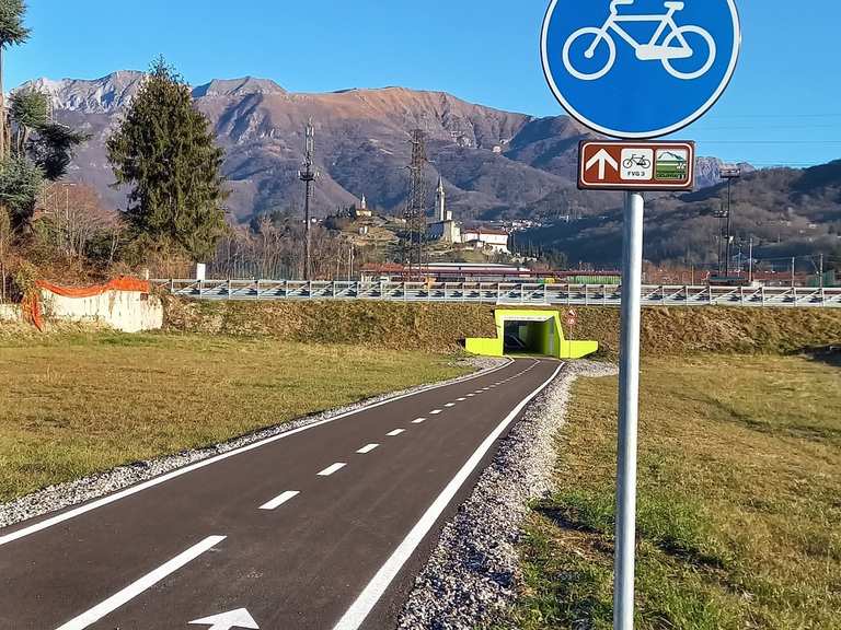 Underpass Ciclovia FVG3 Oklova Ripa Robi Abadug - Cycle Routes and Map ...