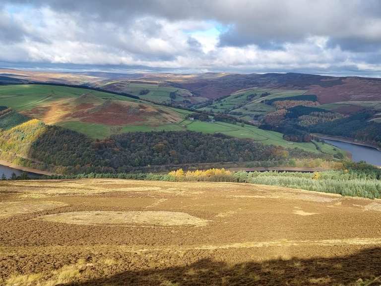 Derwent Edge & Win Hill loop from Ladybower — Peak District National ...