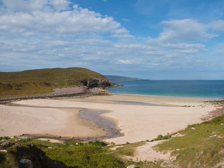 Greenstone Point & Slaggan Bay loop from Mellon Udrigle | hike | Komoot