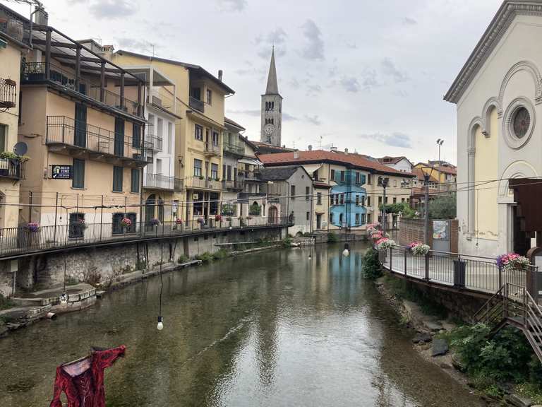 Omegna to Mottarone Summit via Chain-Assisted Trail | hike | Komoot