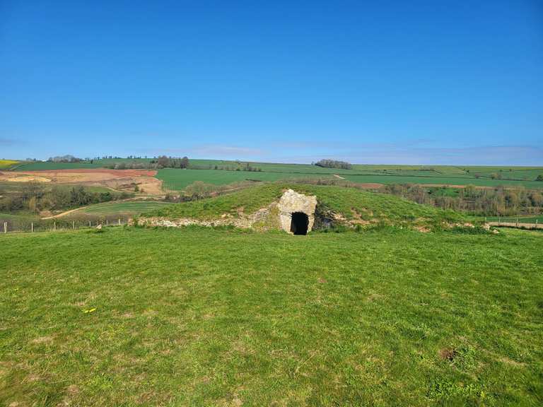 Wellow and Stoney Littleton Long Barrow loop — The Cotswolds | hike ...