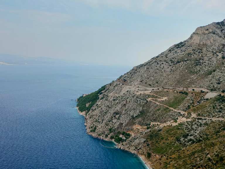 View of the Adriatic Sea from Biokovo Nature Park - Cycle Routes and ...