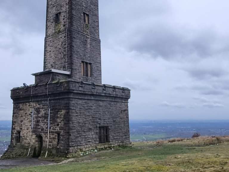 Peel Tower Routes for Walking and Hiking | Komoot