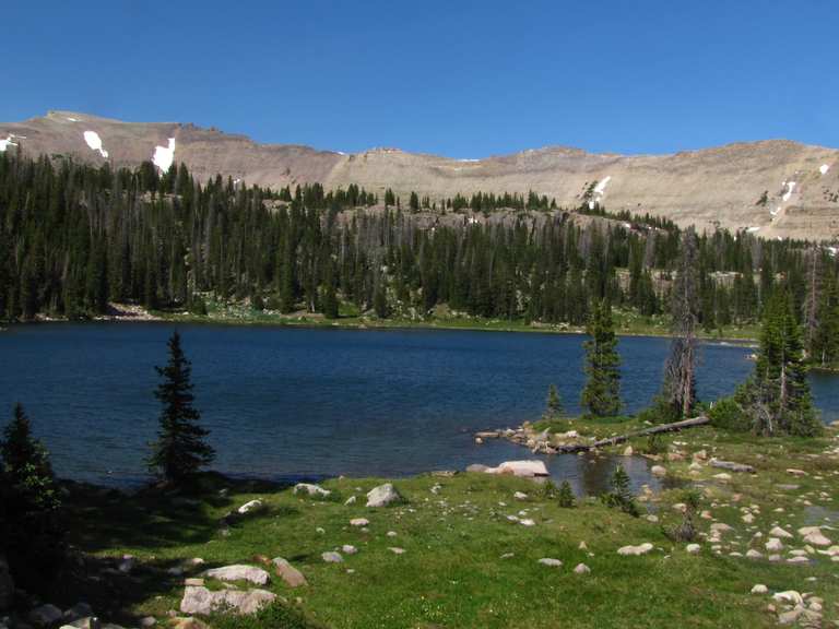 Lac Jordan et lac Shaler (Bassin Naturaliste) - Forêt national Uinta-Wasatch-Cache | randonnée ...