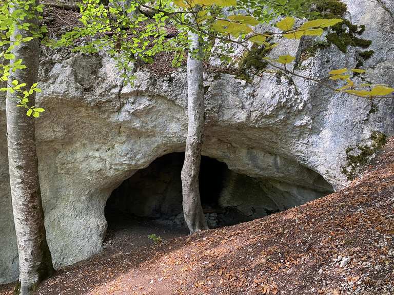 Schöne Höhle für Übernachtung: Wanderungen und Rundwege | komoot