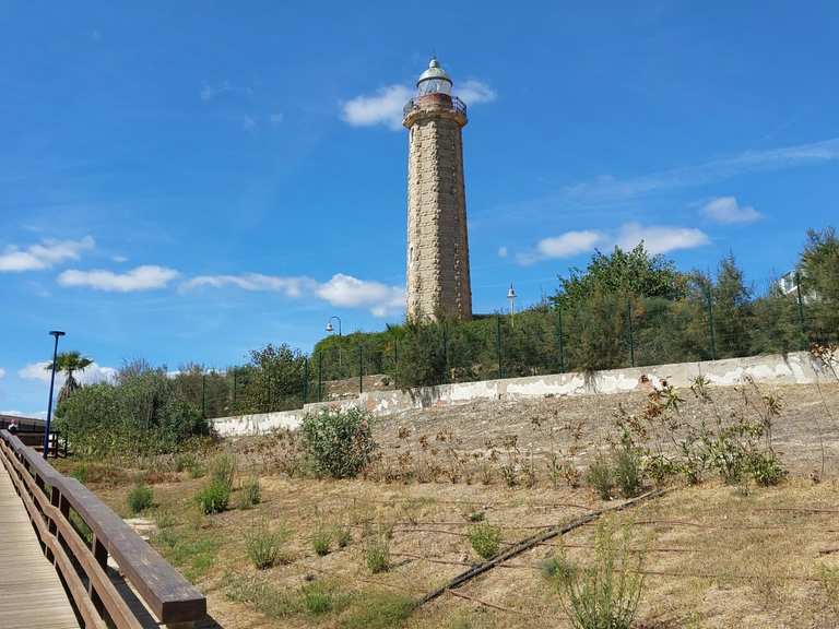 Phare de Punta Doncella depuis le port d'Estepona - circuit par la ...