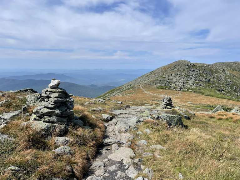 Corrida em loop de Mount Washington via Ammonoosuc Ravine Trail ...