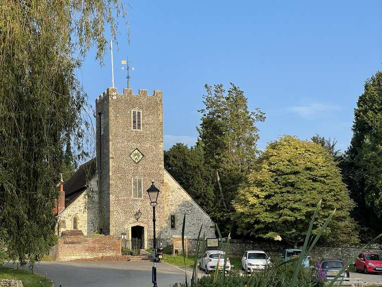 Boucle de Buriton depuis le parc paysager Queen Elizabeth - Parc ...