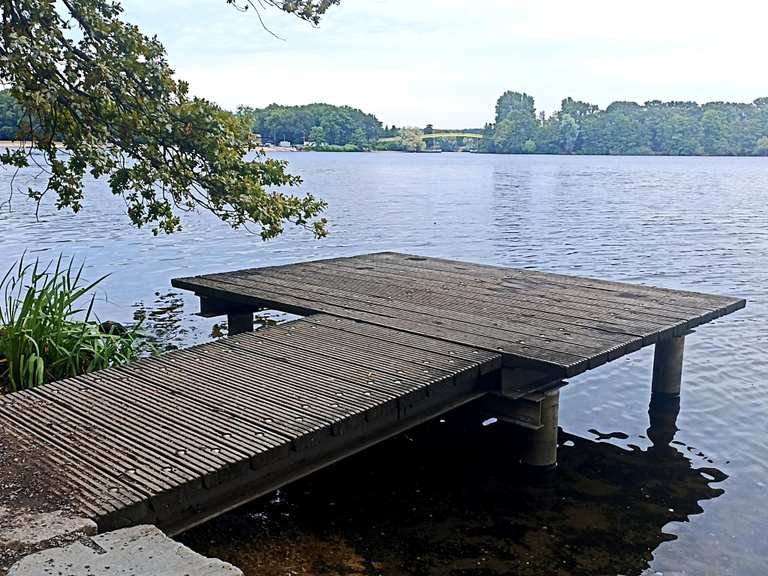 Rastplatz am Wasser mit Steg: Wanderungen und Rundwege | komoot