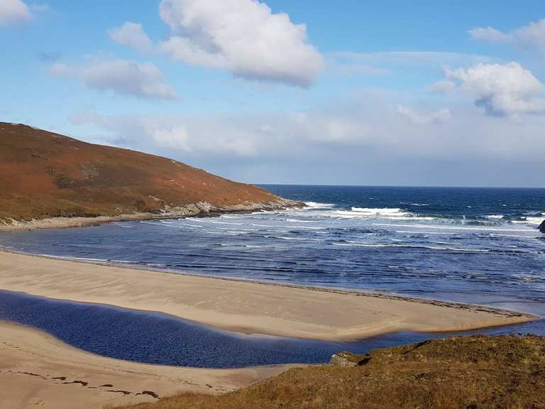 Bucle de East Strathan & Traigh an t-Srathain desde Talmine — Kyle of ...