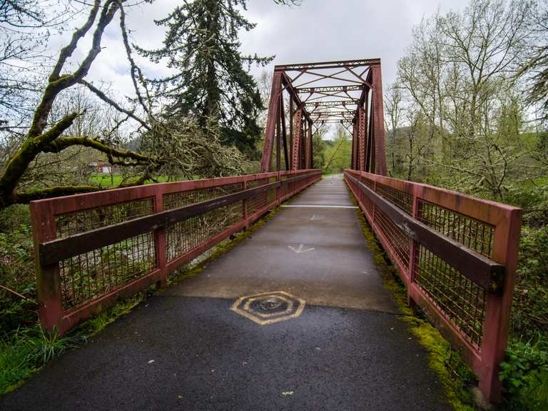 Row River Trail — Cottage Grove | caminhada | Komoot