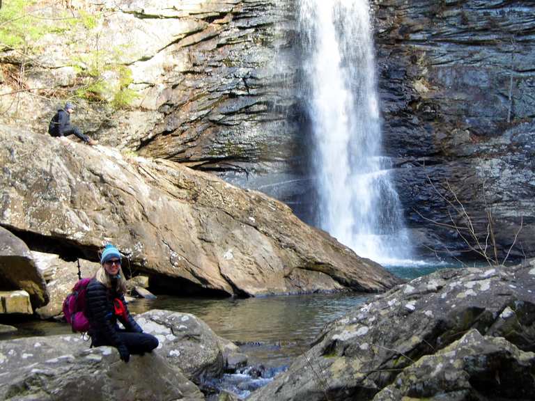 Boucle de Rainbow Falls via Signal Point Trail & Bee Branch Trail ...