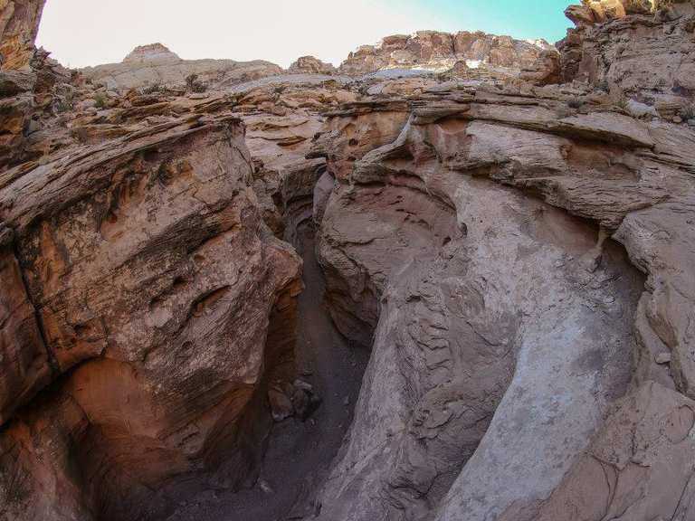 Ding & Dang Canyons loop — Crack Canyon Wilderness Study Area ...