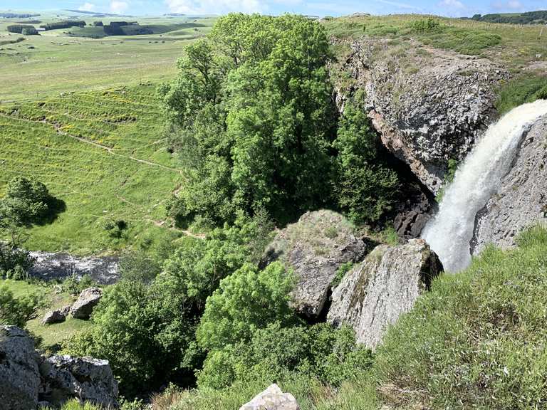 La Cascade du Déroc et le plateau de la Picade – boucle trail au départ ...