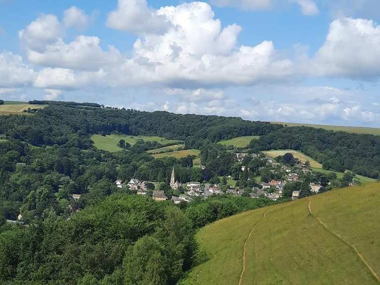 Rodborough Common Schleife über Rodborough Fort & Bowl Hill – Die ...