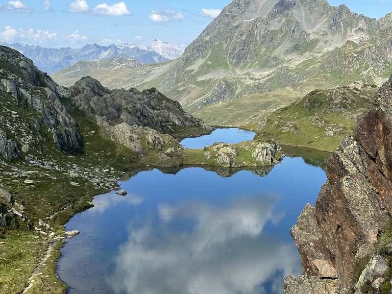 Stage 3: From Wormser Hut to New Heilbronner Hut - Montafon Hut Tour ...