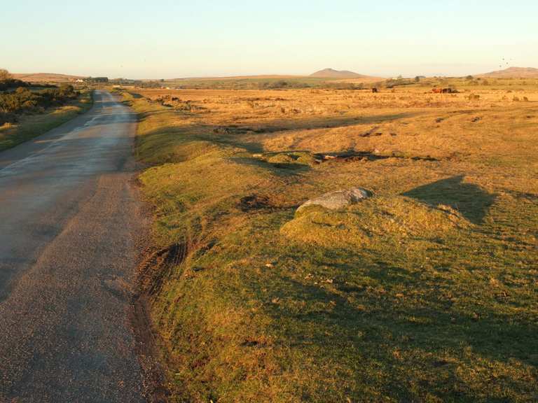 La boucle des Trippet Stones, Carbilly Tor, Kerrow Downs & Manor Common ...