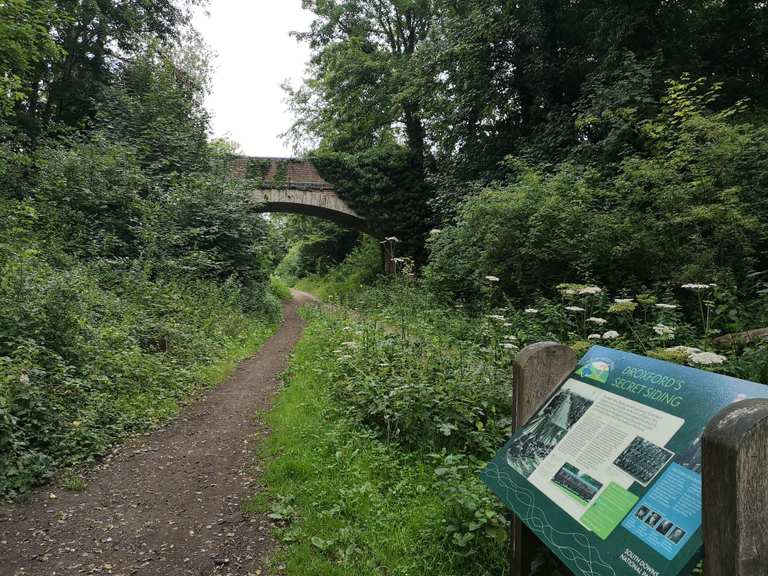 Meon Valley Trail and Swanmore loop from Exton — South Downs National ...
