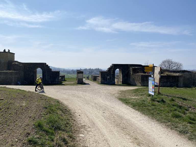 Römische Stadtmauer - Aventicum - Mountain Bike Trails & Tracks | Komoot