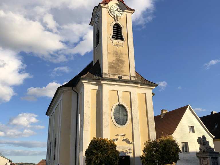Kirche Getzersdorf + Trinkstelle: Mountainbike-Touren und -Trails | komoot