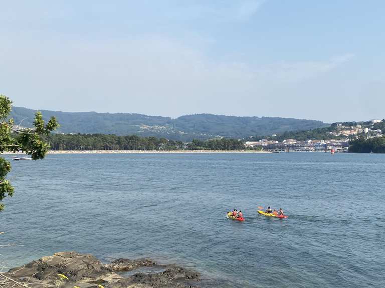 Praia de Sabadelle por la Playa de Magdalena — ida y vuelta desde ...
