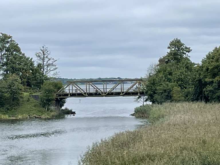 Okartowo - widok z mostu : Radtouren und Radwege | komoot
