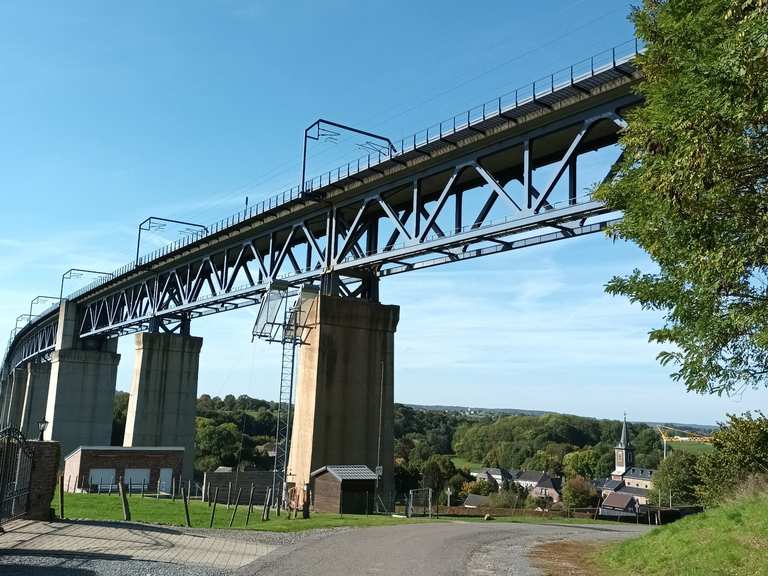 Pont ferroviaire de Moresnet - Itinéraires vélo et carte | Komoot