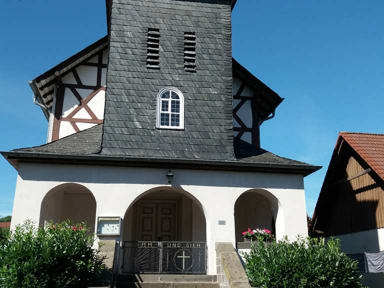 Kirche Ober-Seibertenrod : Radtouren und Radwege | komoot