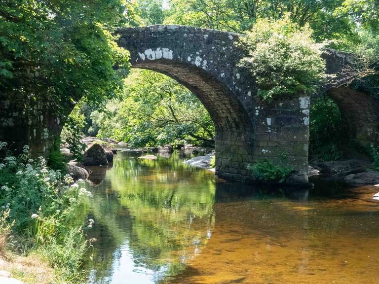 South Hessary Tor, Hexworthy & Two Bridges anello da Princetown ...