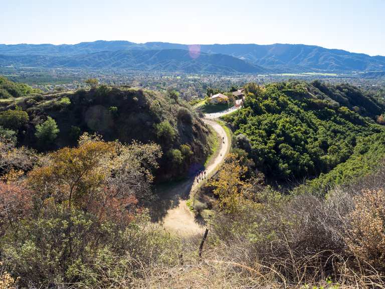 Fuel Break Road and Shelf Road loop — Valley View Preserve | hike | Komoot