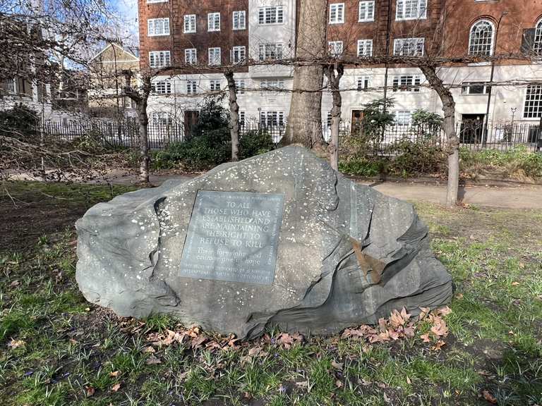 Conscientious Objectors' Commemorative Stone: Wanderungen und Rundwege ...