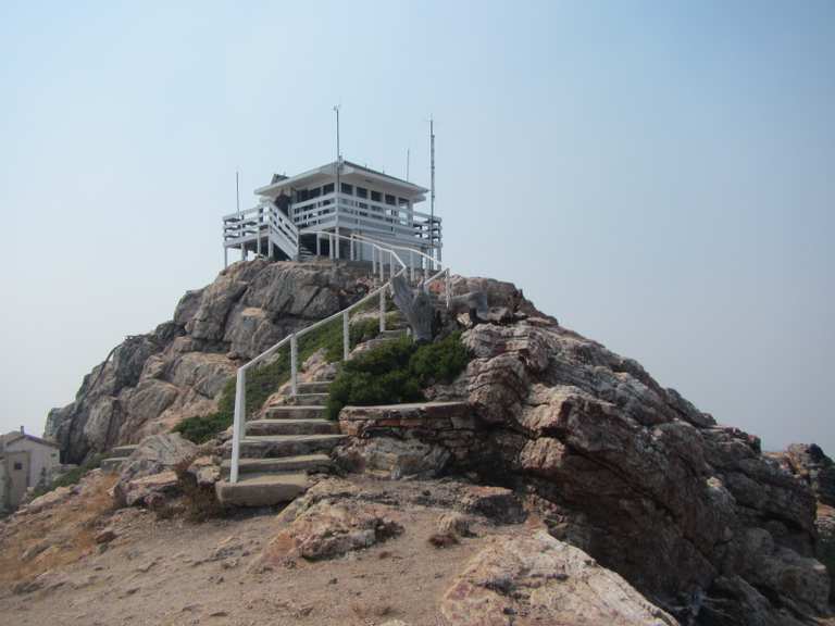 Little Bald Mountain Trail Loop a Duncan Peak Fire Lookout — Tahoe ...
