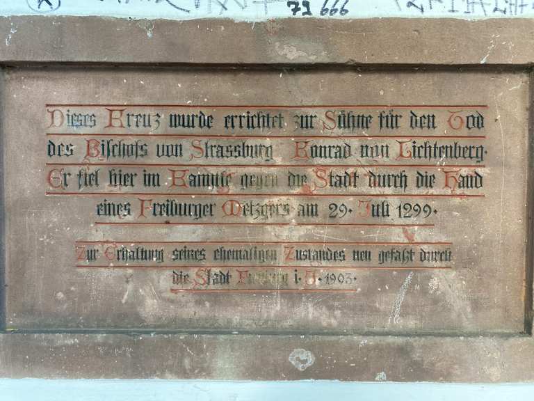 Bischofskreuz (Croce del Vescovo) Freiburg : percorsi escursionistici e ...