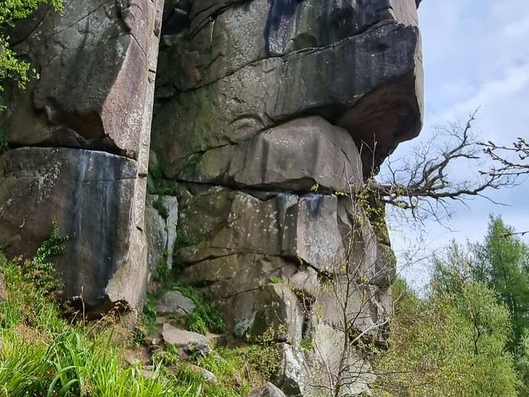 Robin Hood's Stride and Nine Ladies Stone Circle loop from Birchover ...