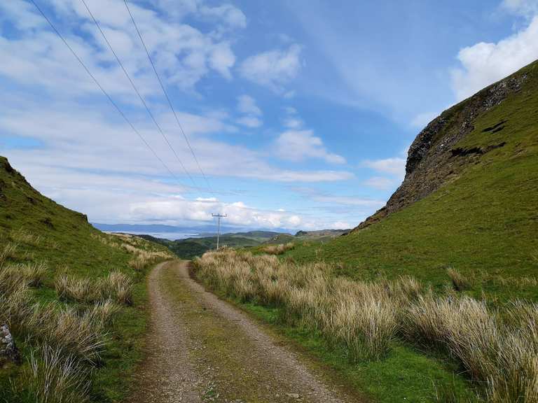 Ceann Mòr & Loch nan Druimnean loop from Melfort — Isle of Seil | hike ...