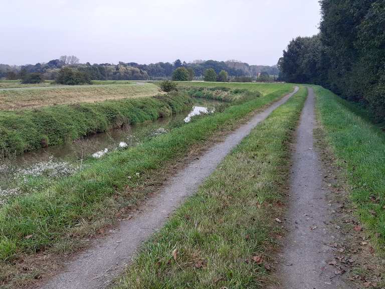 Beautiful path along the Demer fietsroutes en kaart | Komoot