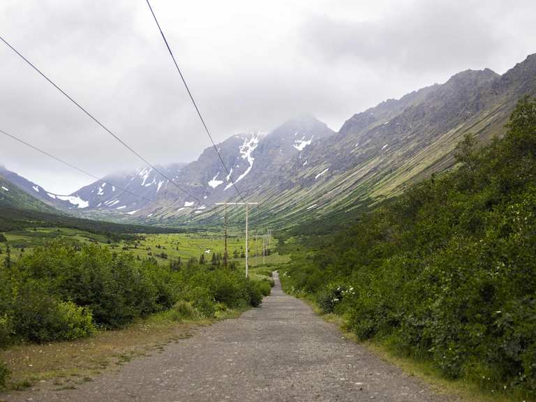 Powerline Pass Trail — Chugach State Park Collectie van wandel- en ...