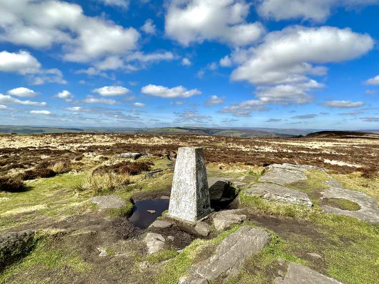 Curbar & Froggatt Edge loop from Curbar Gap — Peak District National ...