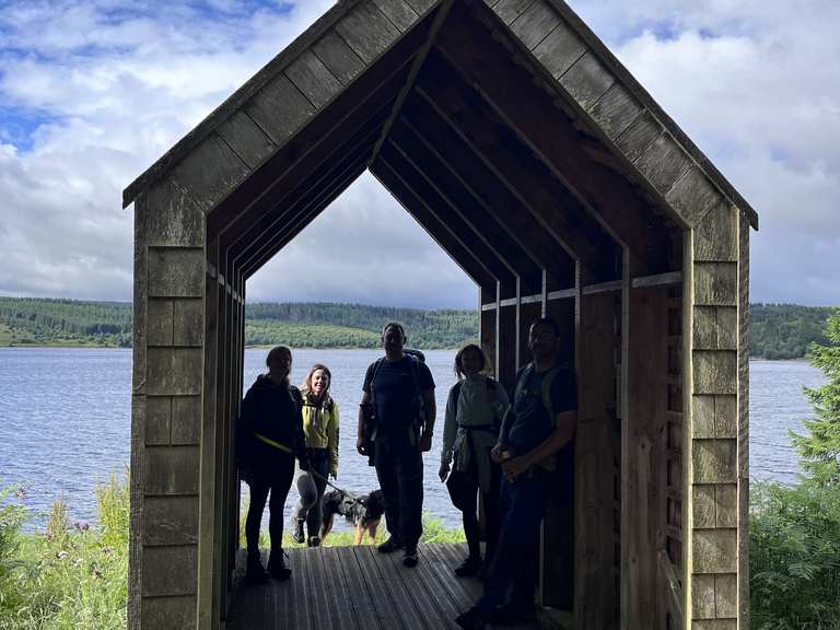 Kielder Water loop from Kielder Dam — Northumberland National Park ...