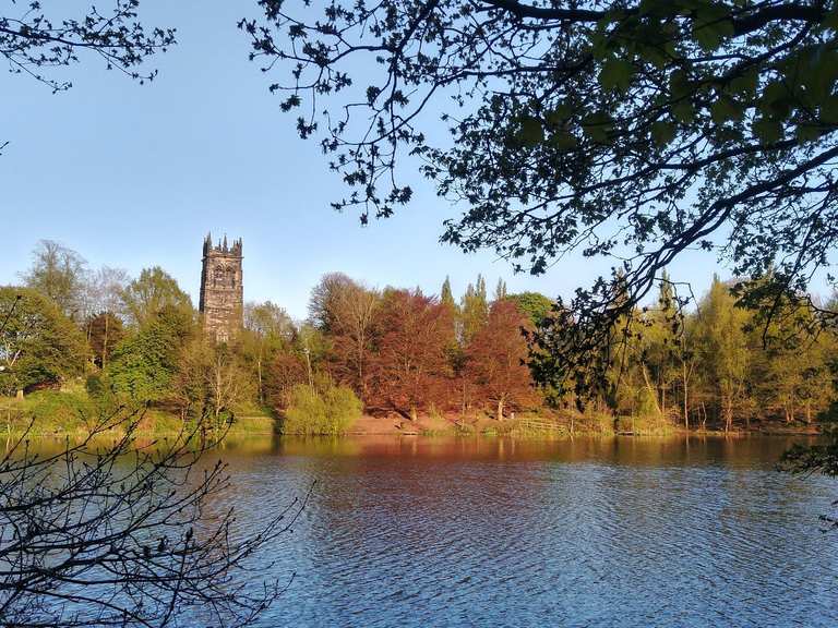 Lymm Dam & Spud Wood loop | hike | Komoot