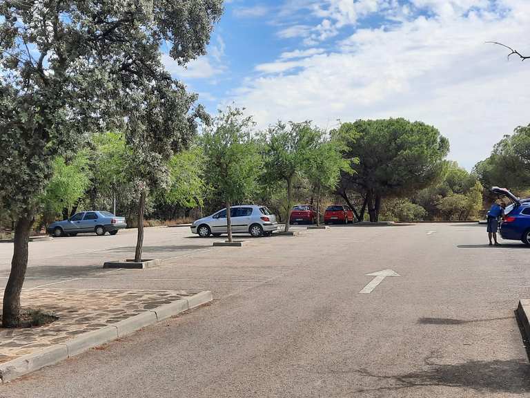 Ciudad Real viewpoint in La Atalaya Forest Park Road Cycle Routes and ...