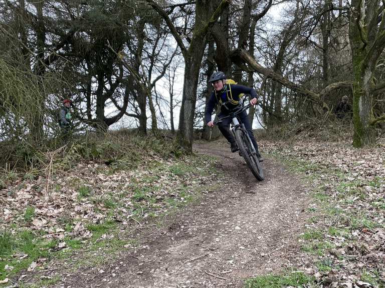 Fort short loop (blue) — Sutton Bank MTB trails | mountain bike ride ...