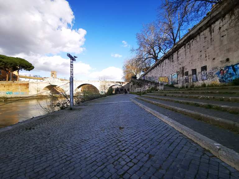 Ponte Milvio – Tiber-Radweg Runde von Circo Massimo | Fahrradtour | Komoot